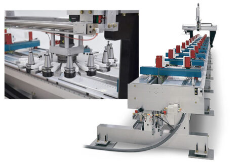 Curtain Wall CNC Fabrication Equipment - CNT Motion Systems